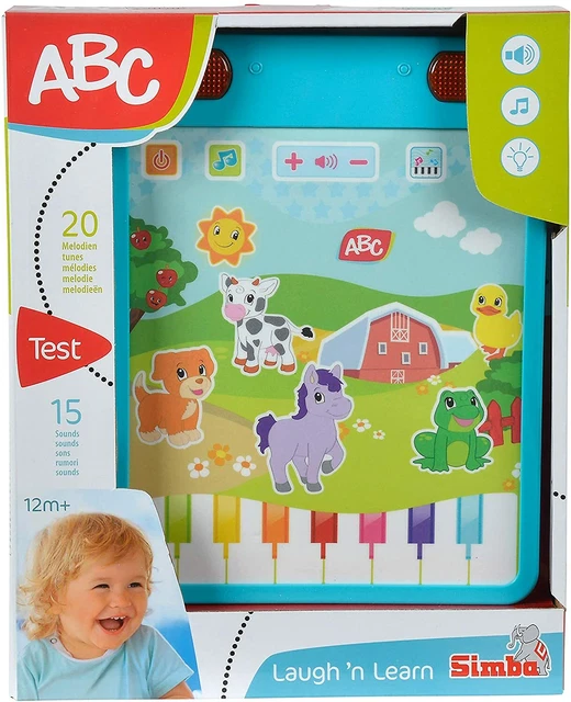 SIMBA ABC MY First Tablet with 20 Melodies 104010076 Brand NEW & Boxed ...