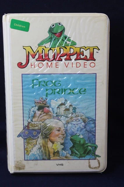 FROG PRINCE VHS Muppet Home Video White Clamshell Jim Henson Frank Oz £ ...