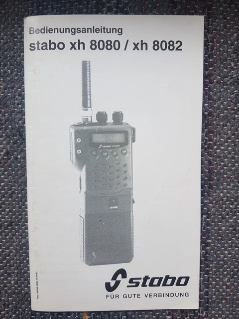 CB-FUNK BEDIENUNGSANLEITUNG STABO xh 8080/xh 8082 EUR 13,00 - PicClick DE