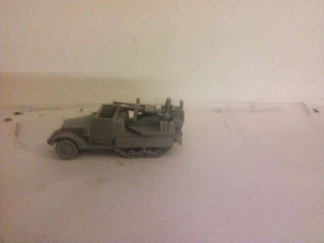 CLEANED/BUILT PRIMED 1/72 M15 T28E1 SPAAG Half Track £13.20 - PicClick UK
