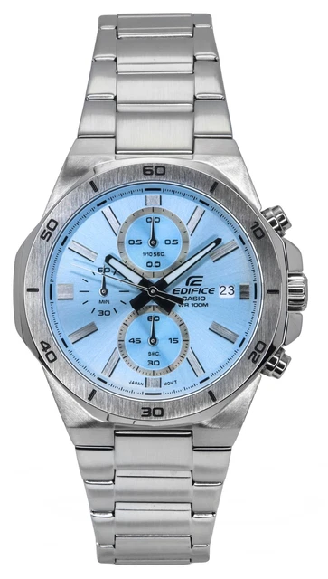 MONTRE CHRONOGRAPHE À quartz Casio Edifice EFV-640D-2BV 100M pour homme EUR 98,96 - PicClick FR