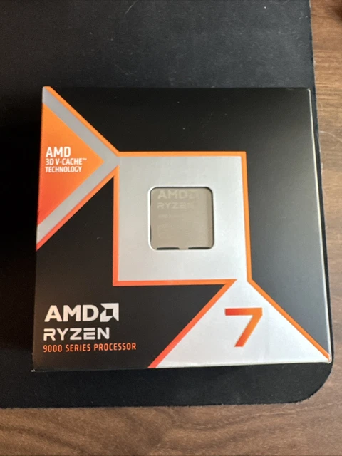 AMD RYZEN 7 9800X3D 8-Core, 16 Thread Processor in Hand Ships Fast ...