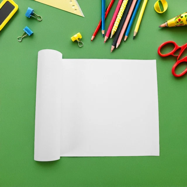 CARD PAPER ROLL For Kids Drawing Large Art Roll For Painting Preschool ...