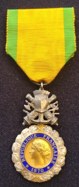 WW1 FRENCH MILITARY Medal Medaille Militaire 3rd Republic 1870-1940 ...
