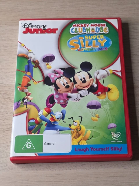 MICKEY MOUSE CLUBHOUSE Super Silly Adventures DVD Region 4 PAL Disney ...