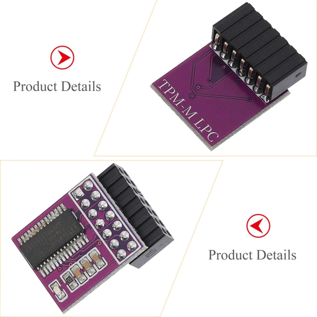 Computer Part Supply Tpm Module Motherboard Mainboard Remote Control £