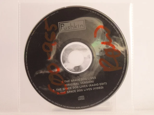 PUSHKIN THE SPACE DOG LIVES (X8) 3 Track CD Single Plastic Sleeve £3.49 ...