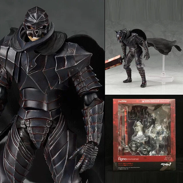 ANIME FIGMA 410 Berserk Guts Berserker Armor Ver. Action Figure Toy New ...