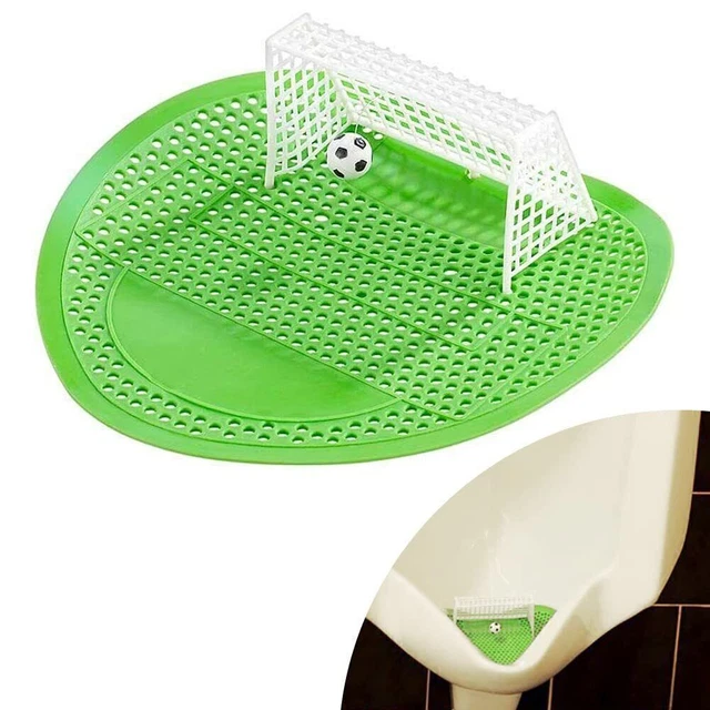 FOOTBALL WC URINAL Sieves Set Pissoir Toilets Urinal Sieves Attachment ...