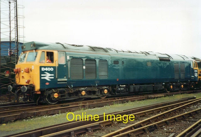 RAILWAY PHOTO 6X4 Class 50 D400 ex works Wimbledon Open Day 6/5/91 £1. ...