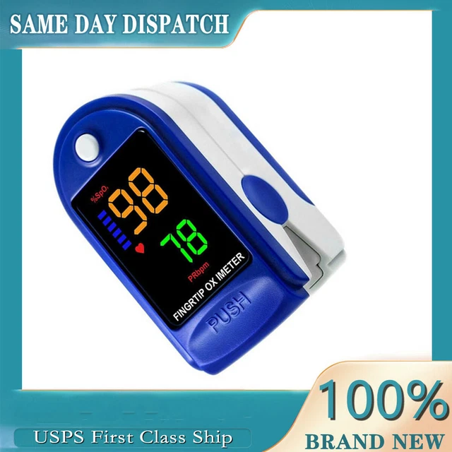 FINGER TIP PULSE Oximeter Meter SpO2 Oxygen Saturation rate Heart 、SpO2 ...