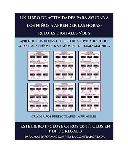 CUADERNOS PREESCOLARES IMPRIMIBLES (Un libro de actividades para ayudar ...