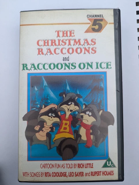 RACCOONS ON ICE & The Christmas Raccoons VHS £7.99 - PicClick UK