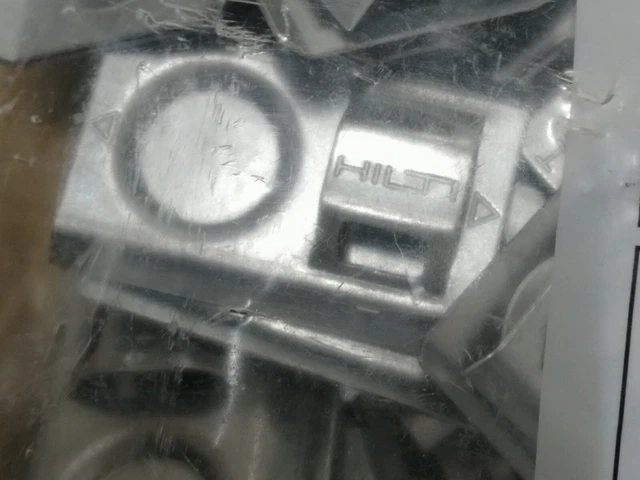 100 X HILTI X-Mct-Fe Mx Metal Cable Tie Mount 2276133 (922) £39.99 ...