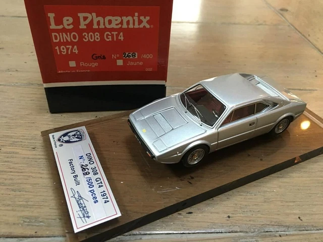 1/43 LE PHOENIX Ferrari DINO 308 GT4 1974 GREY LePhoenix no bbr amr ...