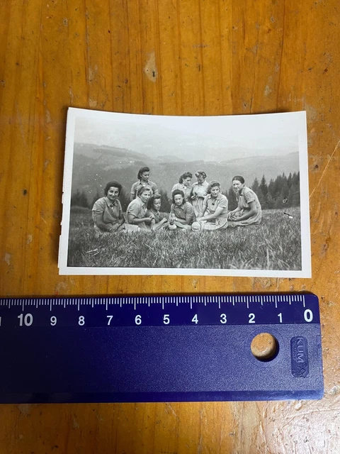 Foto 2 Wk Bdm Berge Hübsche Damen Mädchen Frau Militaria Nachlass Ww2