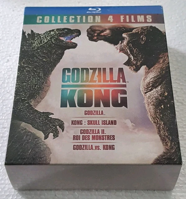 COFFRET BLU RAY Godzilla Kong, collection 4 films Neuf EUR 70,00 ...