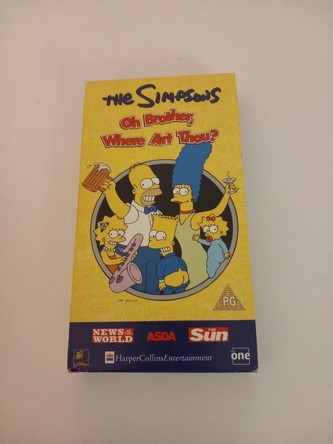 THE SIMPSONS OH Brother Where Art Thou? VHS £5.00 - PicClick UK