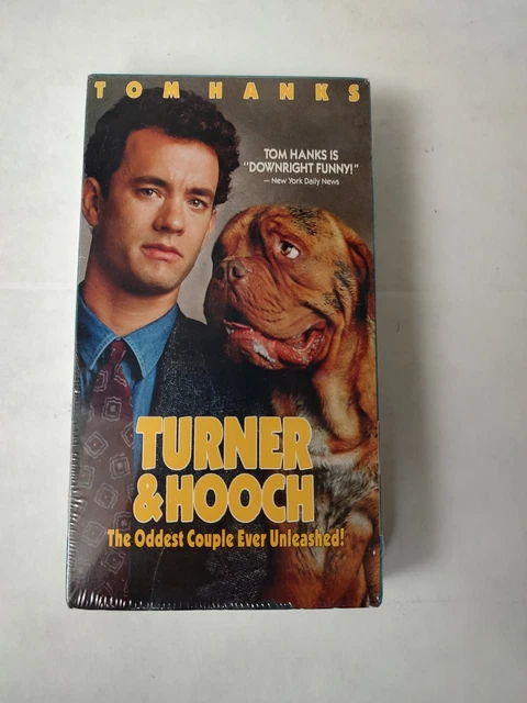 TURNER & HOOCH VHS Tape Movie Tom Hanks - Brand New Factory Sealed £9. ...
