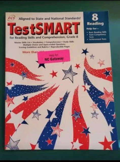 TESTSMART FOR READING Skills And Comprehension Grade 8 Help For testsmart-for-reading-skills-and-comprehension-grade-8-help-for
