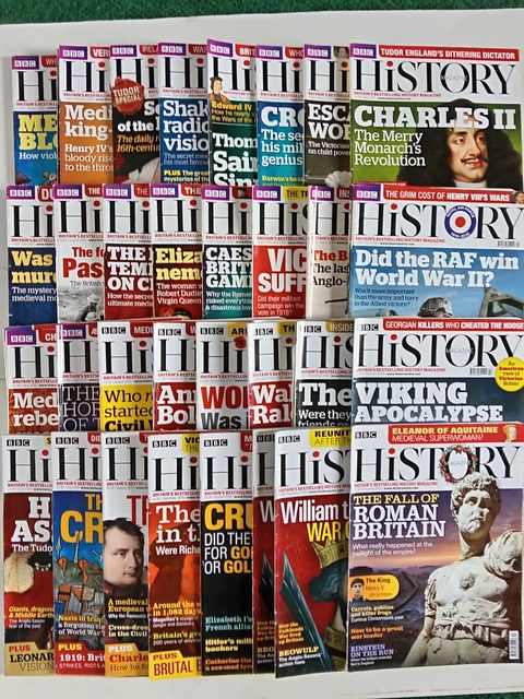 BBC HISTORY MAGAZINE January 2016 - Christmas 2019 SELECT ANY ISSUE £3. ...
