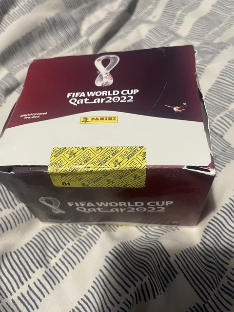 WORLD CUP QATAR 2022 Sticker Box Panini £50.00 - PicClick UK