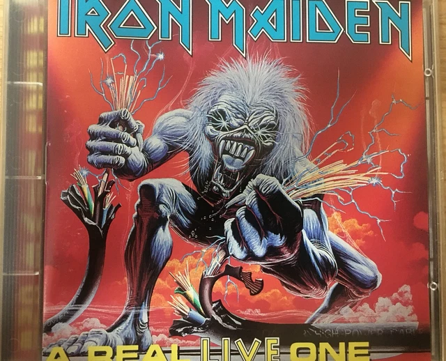 IRON MAIDEN - A Real Live One CD 1993 EMI Australia Picture Disc DB1 ...