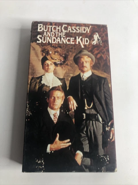 1990 BUTCH CASSIDY & the Sundance Kid VHS Video Tape Western Classic ...