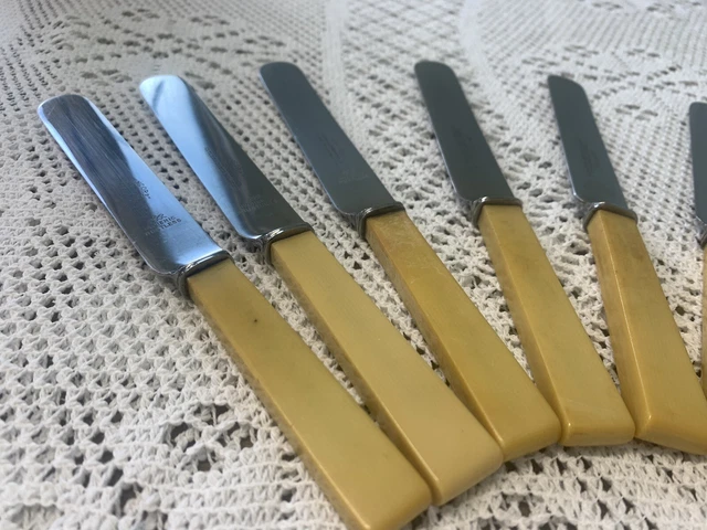 THOMAS TURNER & Co Cutlers To His Majesty Eight Piece Dinner Knives ...