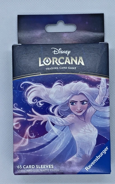 🔮 DISNEY LORCANA Trading Card Game TCG 65 Card Sleeves Mickey Mouse ...