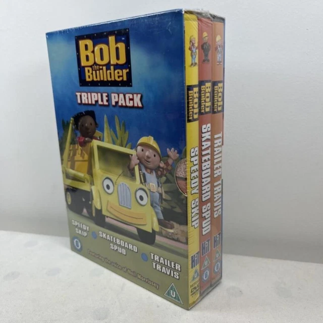 BOB THE BUILDER: Speedy Skip/Skateboard Spud/Trailer Travis DVD (2008 ...