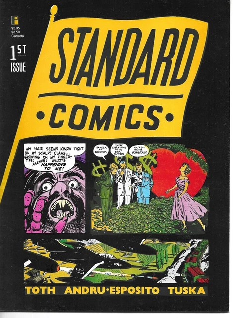 STANDARD COMICS #1 (1985) ~ ALEX TOTH artwork £19.50 - PicClick UK