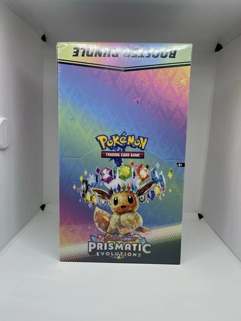 POKEMON PRISMATIC EVOLUTIONS Booster Bundle Display Case New English £ ...