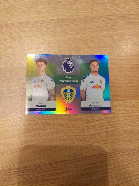 TOPPS PRO PARTNERSHIP Card Joe Rodon Ethan Ampadu 2025/26 380 £1.37 ...