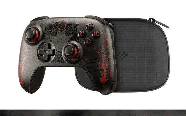 8BITDO ULTIMATE 2C Wireless Controller Black Myth WuKong for PC W/ Case ...