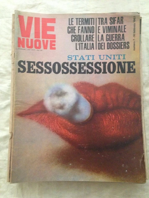 VIE NUOVE SETTIMANALE n. 7 - 16 febbraio 1967 EUR 8,00 - PicClick FR VIE NUOVE SETTIMANALE n. 7 - 16 febbraio 1967 EUR 8,00 - PicClick FR
