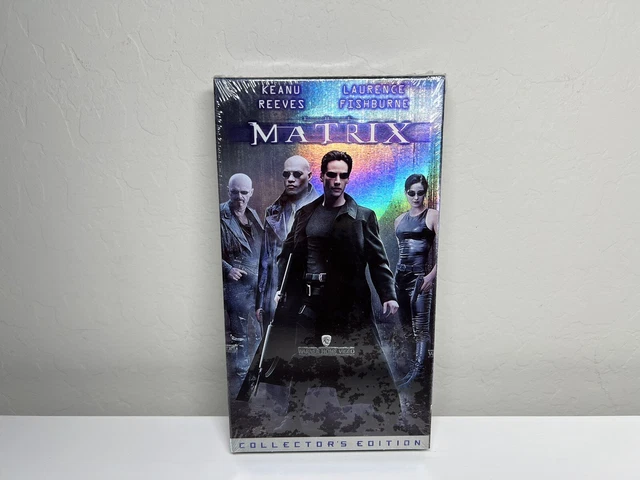 THE MATRIX (VHS, 1999, Collectors Edition) w/ Watermark Brand New ...