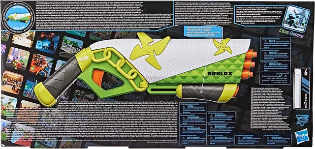 NERF ROBLOX NINJA Legends: Shadow Sensei Dart Blaster, Code to Redeem ...