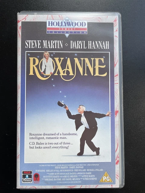 Roxanne Vhs 1987 Steve Martin Daryl Hannah Shelley Duval Classic 6