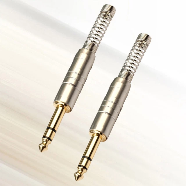 2 PACK STEREO Jack Plug Audio Adapter Headphone Replacement Parts £13. ...