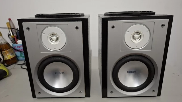 PHILIPS SPEAKER SYSTEM FWB-MC70/01 Bookshelf W00X Technology *MODIFIED ...