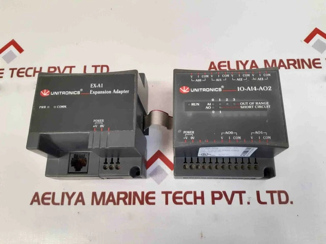UNITRONICS IO-AI4-AO2 EXPANSIÓN Módulo Con ex-a1 Expansión Adaptador EUR 361,21 - PicClick DE