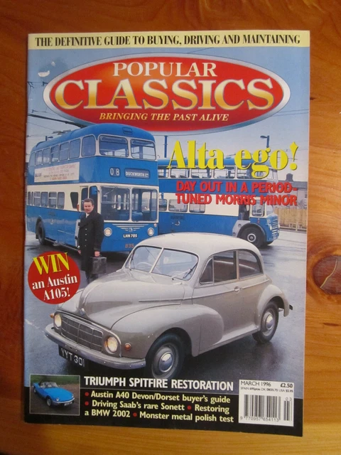 MAGAZINE POPULAR CLASSICS March 1996 Vol 7. No. 7 Great ** Must See ...