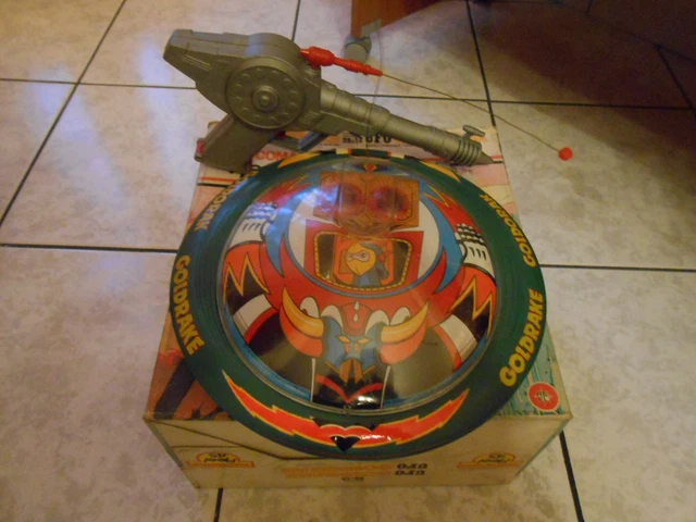 GOLDRAKE UFO ROBOT-DISCO Volante Movimento-Reel -Made In Italy EUR 280 ...
