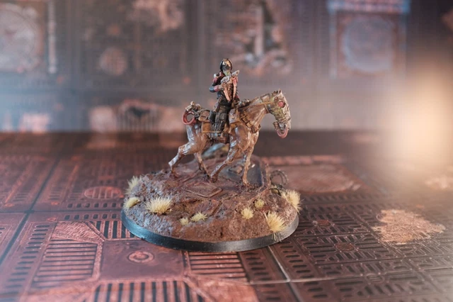 FORGEWORLD DEATH KORPS of Krieg Death Rider Commissar (Warhammer 40k) £ ...