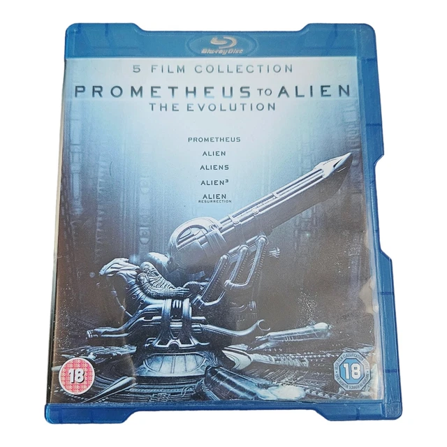 PROMETHEUS TO ALIEN The Evolution Blu-Ray Box Set 8-Disc Set 2012 £11. ...