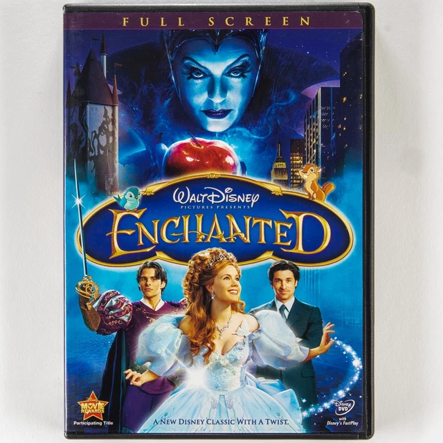 ENCHANTED DVD - Full Screen - Walt Disney - Bilingual $14.99 - PicClick CA