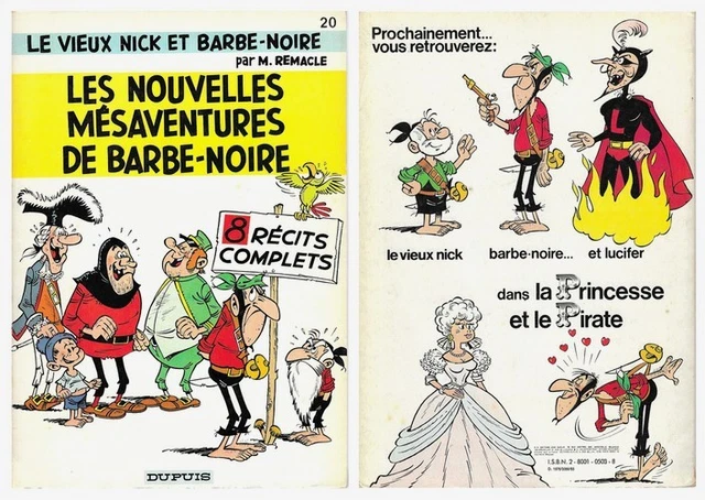 EO REMACLE VIEUX NICK & BARBE NOIRE n° 20 NOUVELLES MÉSAVENTURES DE ...