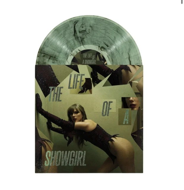 TAYLOR SWIFT THE LIFE OF A SHOWGIRL Vinyl Shiny Bug Wintergreen And ...