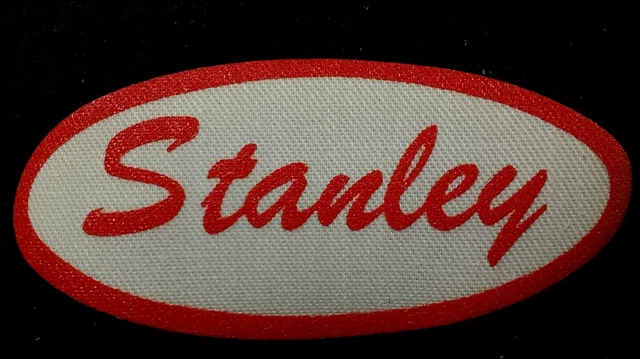 STANLEY VINTAGE 1960S Cursive Name Patch Uniform Shirt Iron On RARE ...